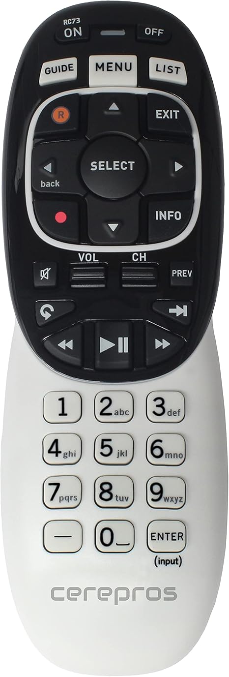 Amazon.com: Cerepros RC73 Remote Control Replaces RC71 RC72 for Directv ...