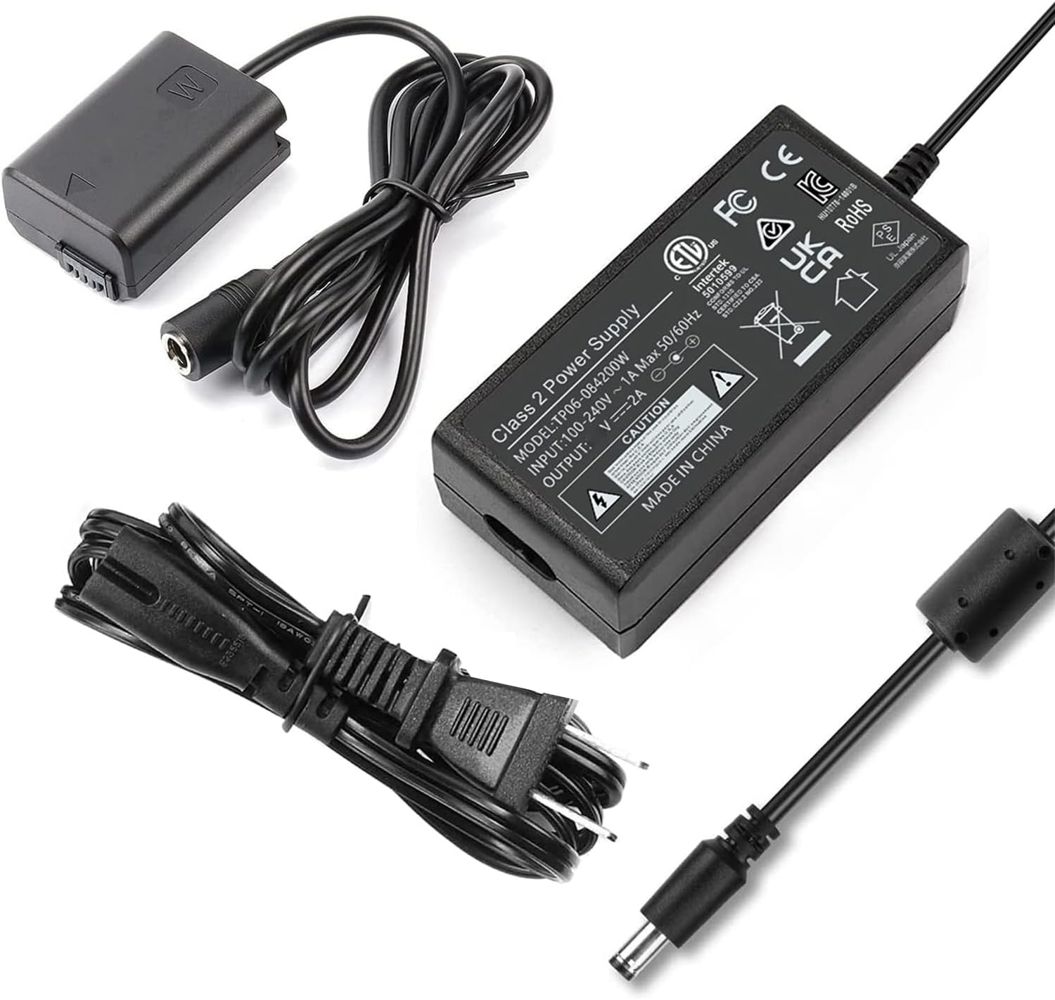 Amazon.com : Tengdaxing AC-PW20 Continuous Power Adapter NP-FW50 Dummy ...