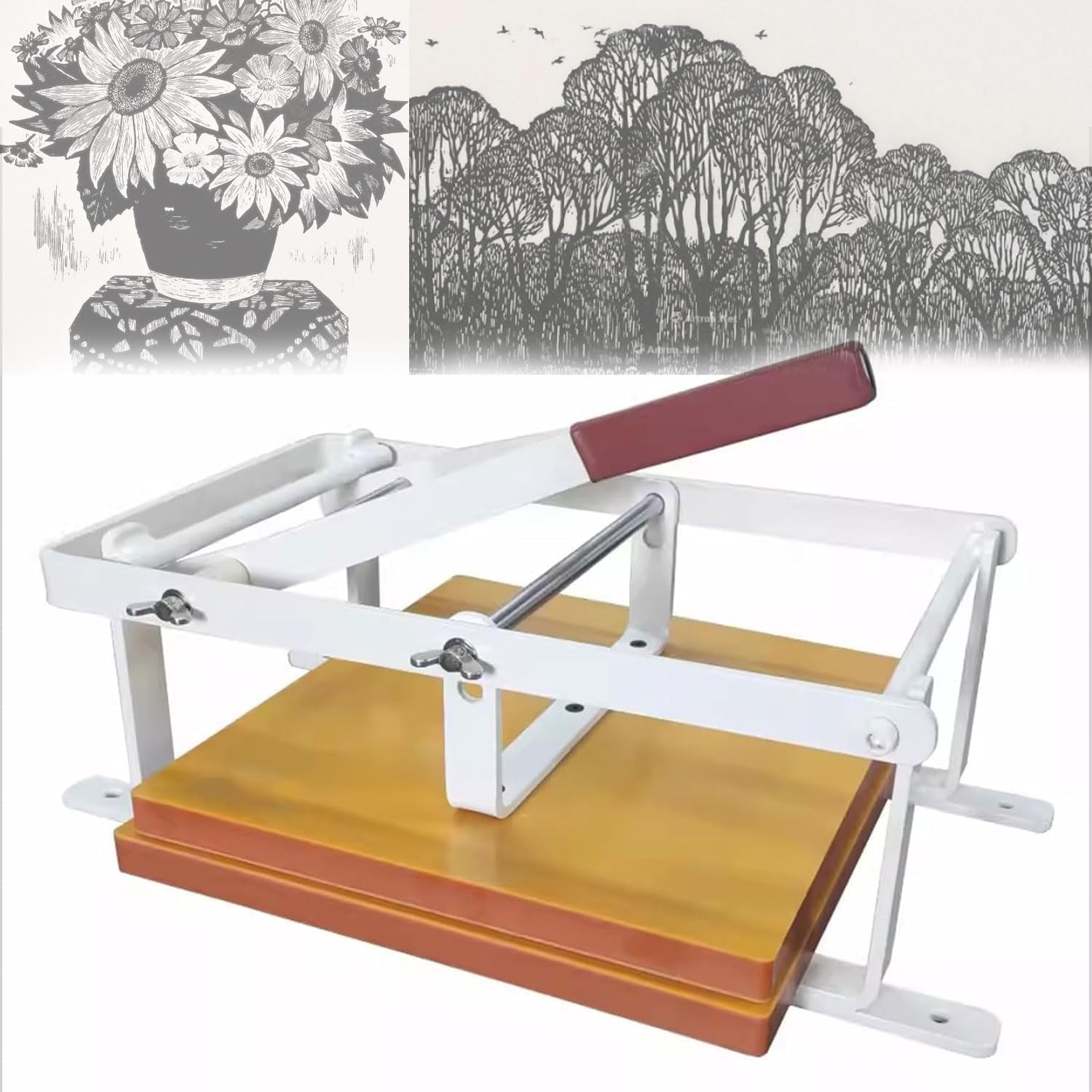 JOSBY Manual Flat Press Printing Machine, 12X12 Inch Nepal | Ubuy