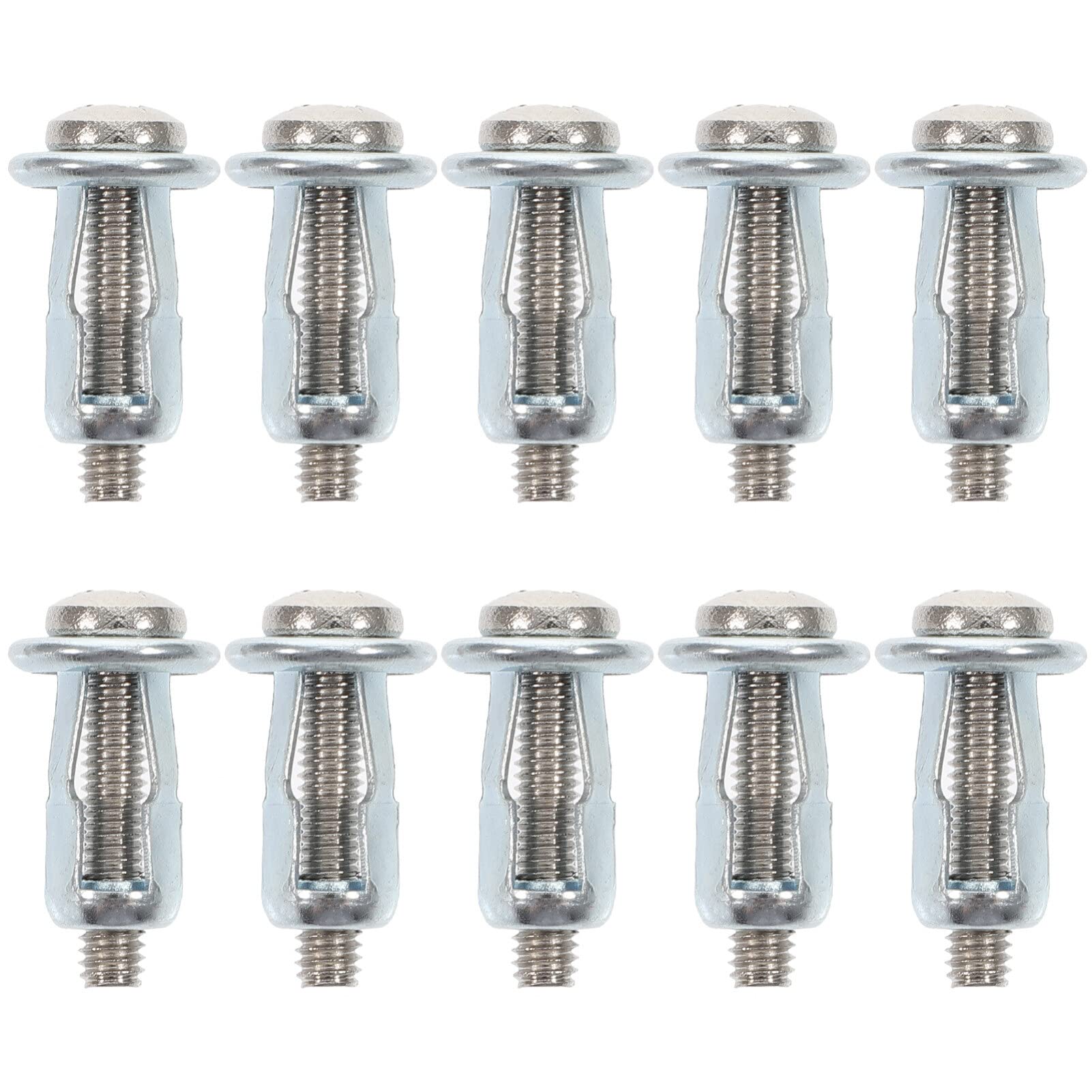 10pcs Hollow Door Anchor Expansion Nut Fixing Nut Car Jack Bolts Screw ...
