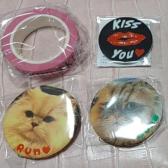 Amazon.co.jp: Daikoku Masking Tape Gacha Magnetic Can Badge : Office ...