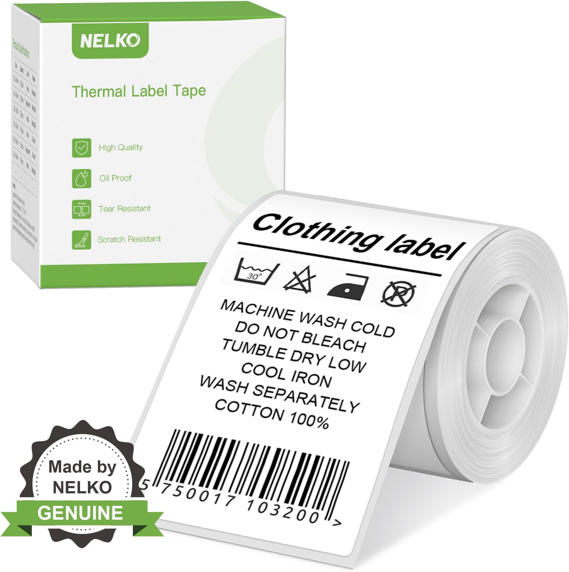 Thermal Labels for Nelko PM220 Label Maker, 2'' x 3.15'' (50x80mm ...