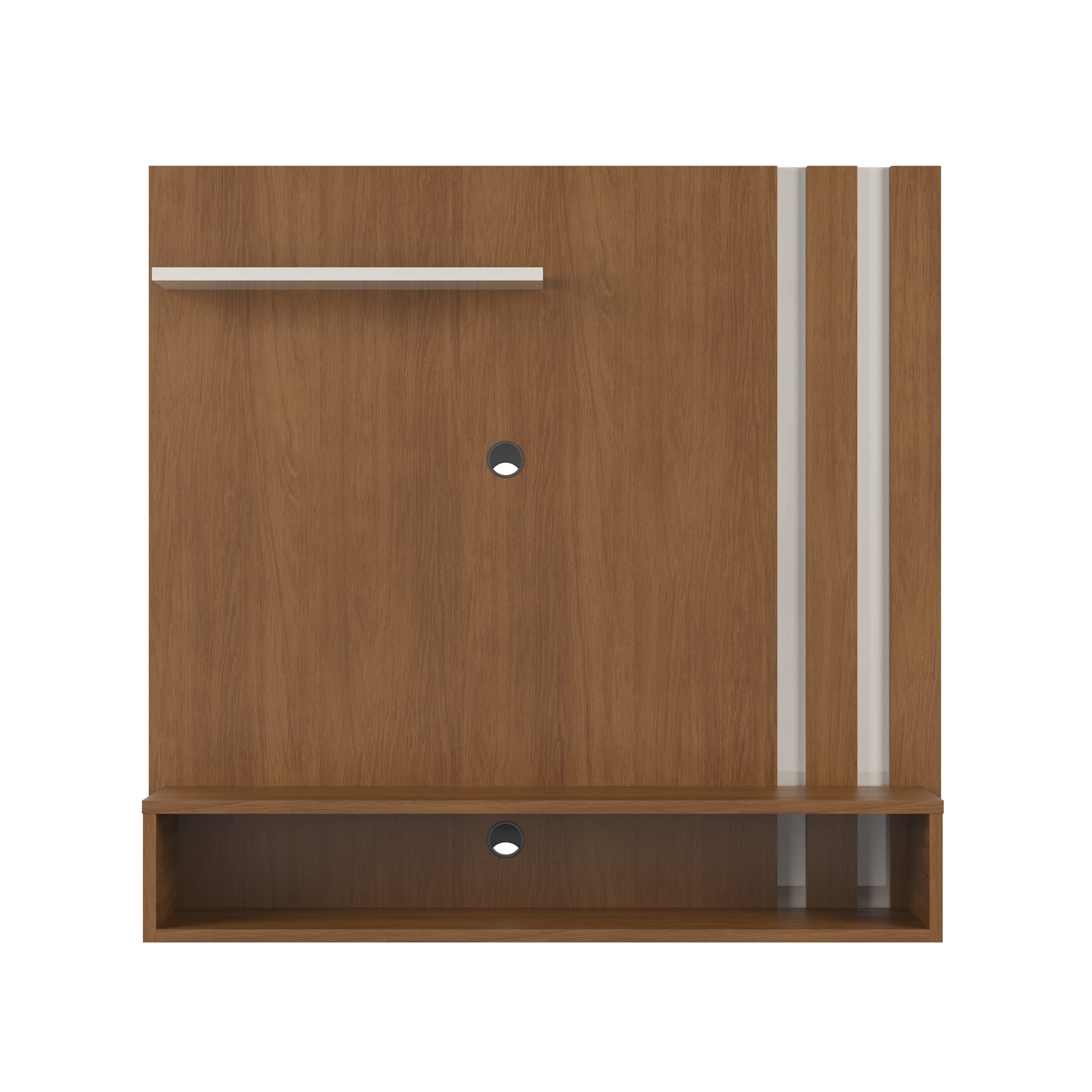 Painel Para Tv 32 Polegadas Sun Dubai Wood Luxo (Freijó/Off White ...