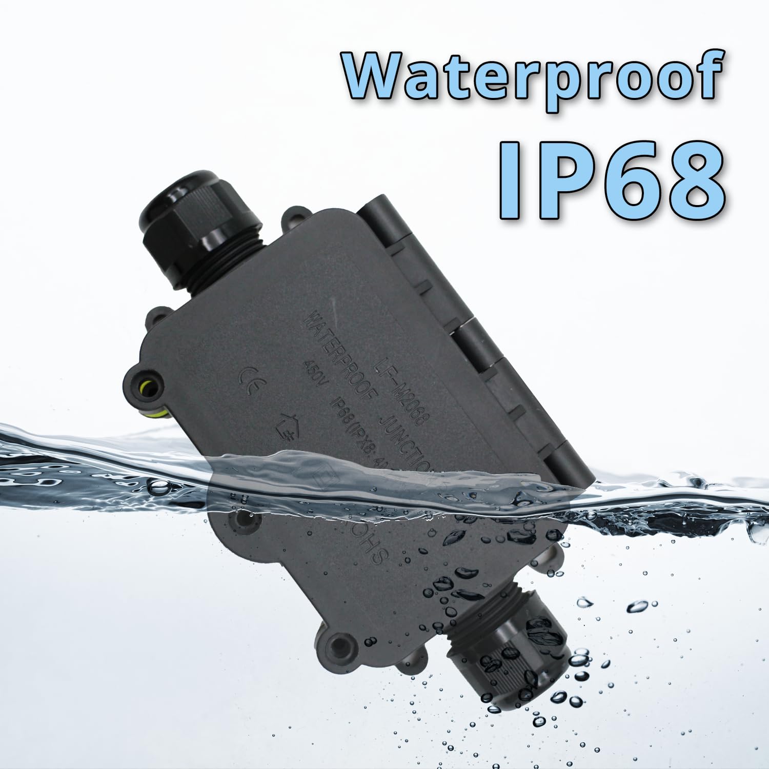 Snapklik.com : MAKERELE Small External Junction Box IP68,2 Way ...