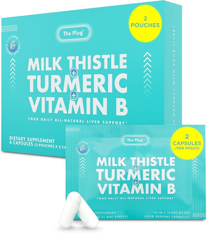 Amazon.com: The Plug Liver Cleanse Detox & Repair, Fatty Liver Support ...