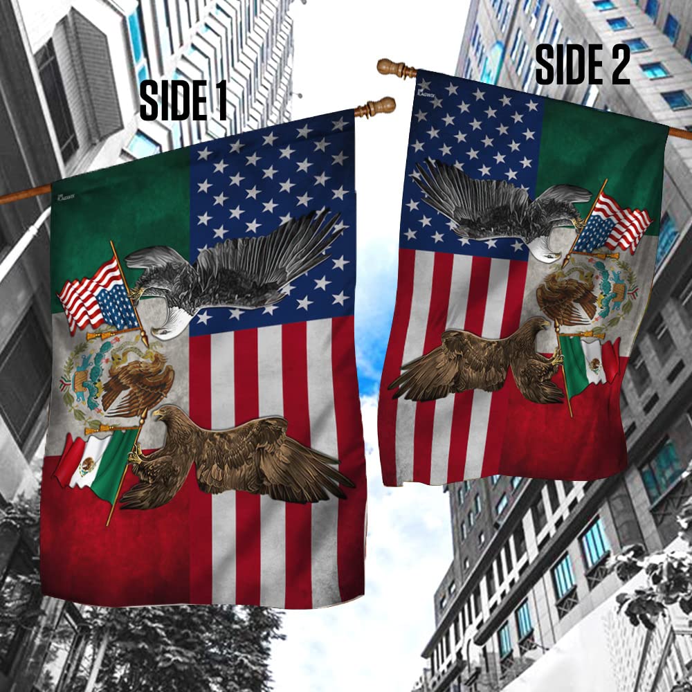 Cool Mexican American Flags