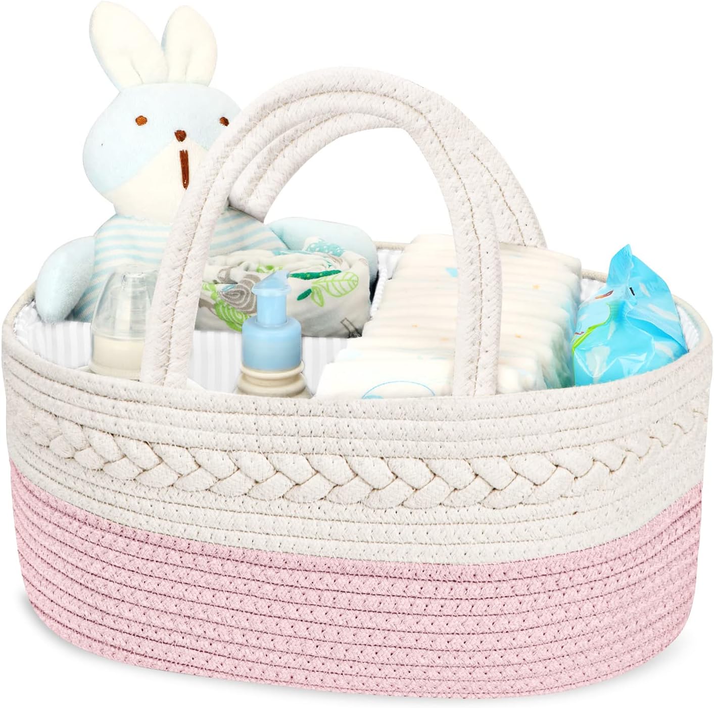Panier de Rangement pour Bébé, Organisateur de Couche Pliable,Panier de ...