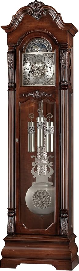 Amazon.com: Howard Miller Fesler Grandfather Clock II, Wood Finish ...