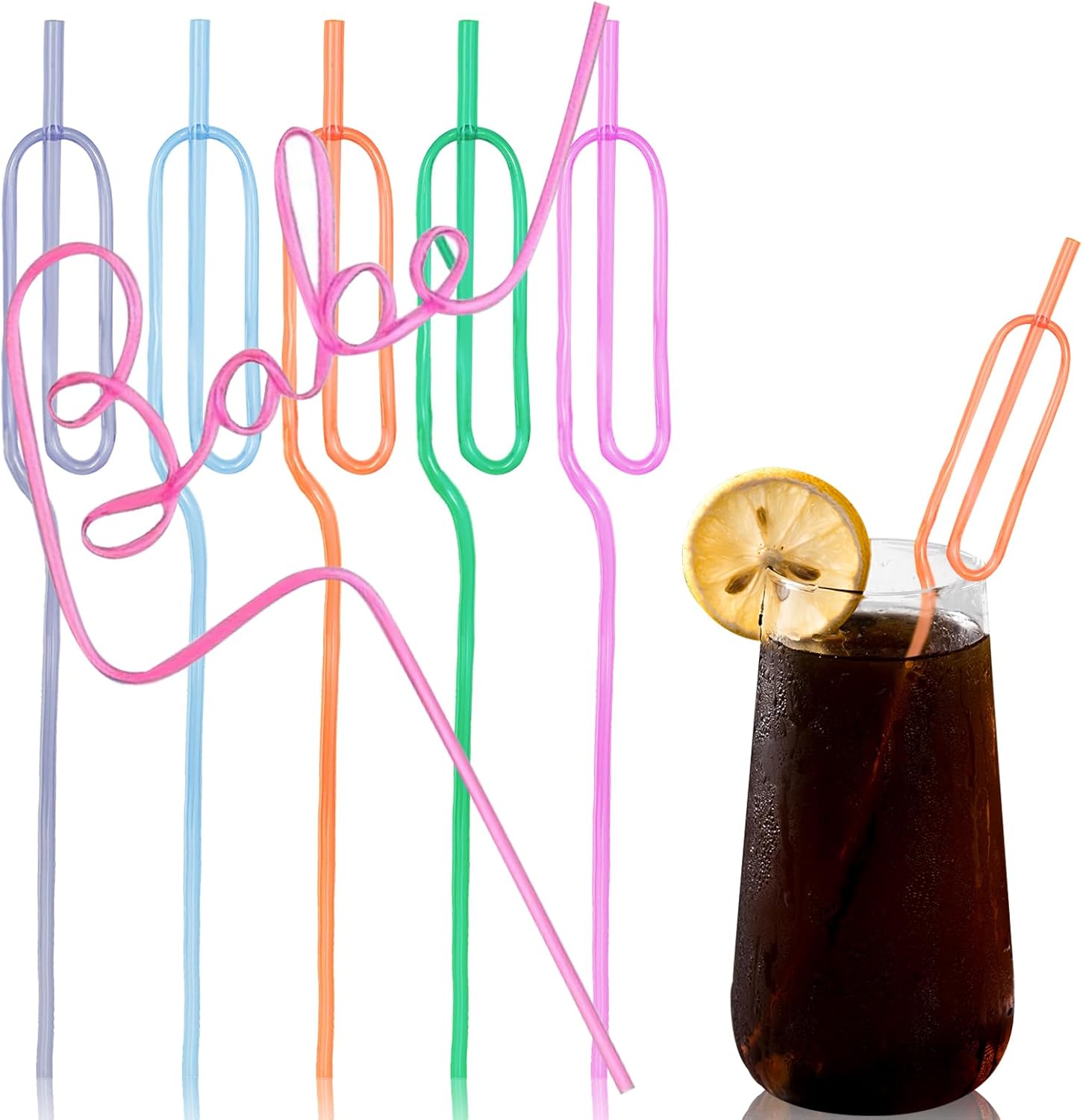 Amazon.com: 12 Pcs Reusable Bride Straws Set 1 Bride Straw and 11 Gourd ...