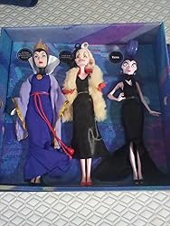 Amazon.com: Mattel Disney Princess Toys, Villains Multipack with Evil ...