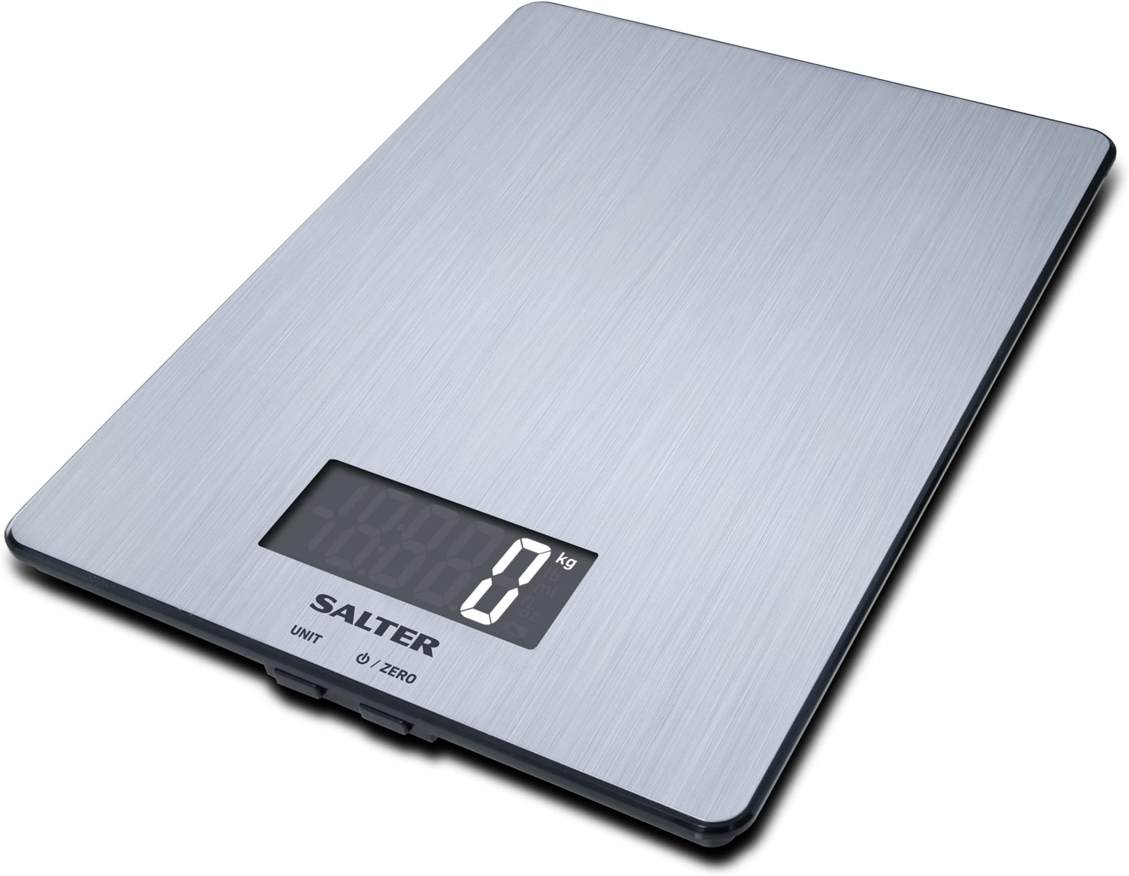 Salter 1103 SSDR Digital Kitchen Scale - 5 Kg Max Capacity, Sleek Food ...