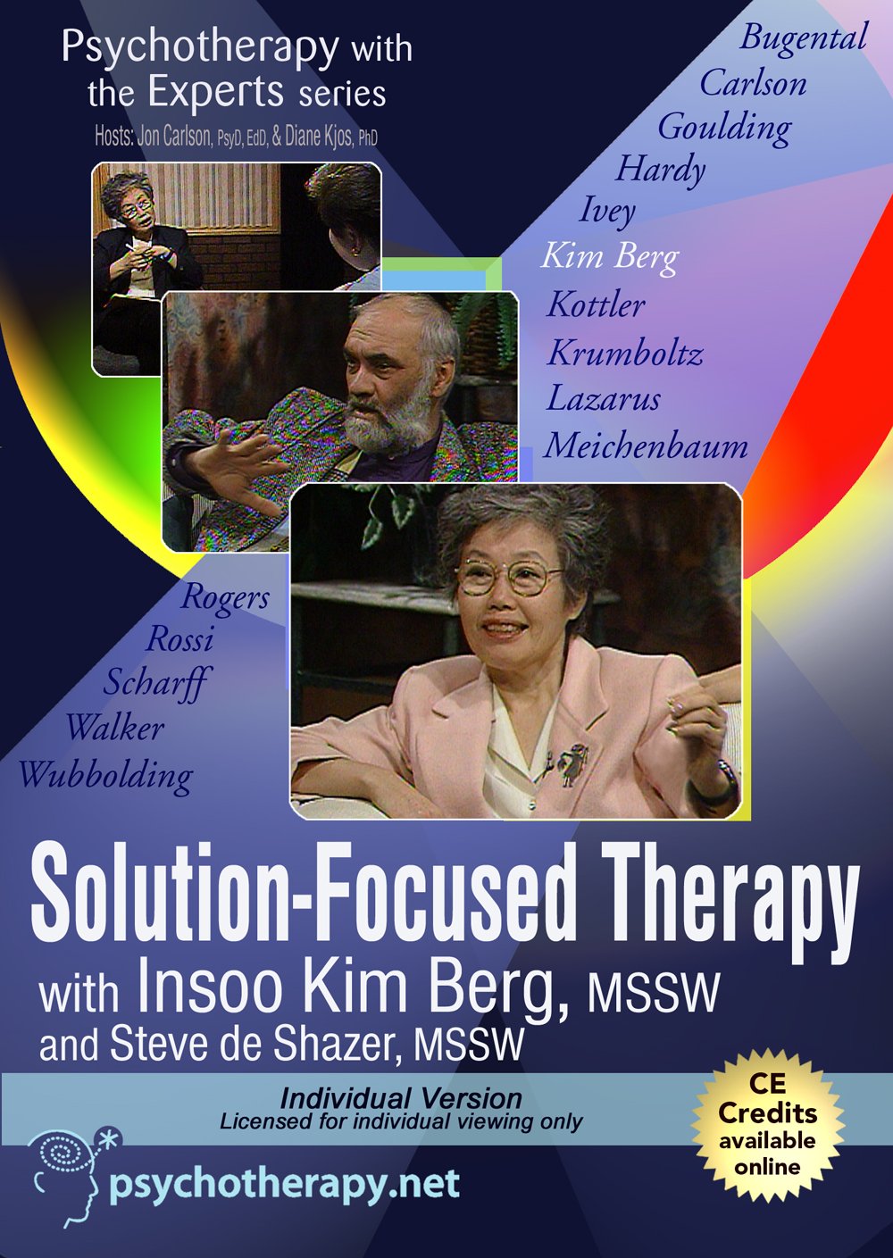 Amazon.com: Solution-Focused Therapy with Insoo Kim Berg (Individual ...