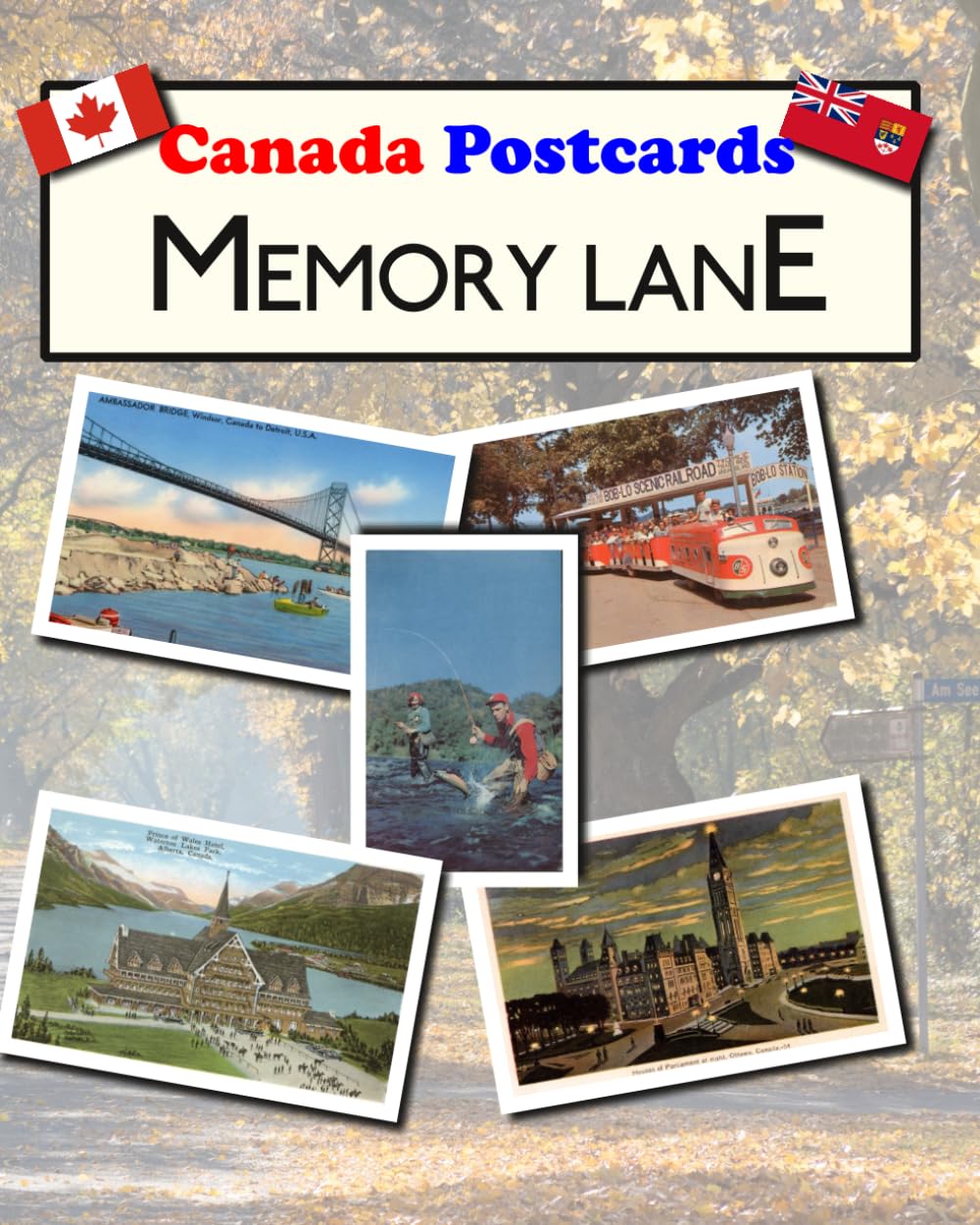 Canada Postcards Memory Lane: clear print picture book for dementia ...
