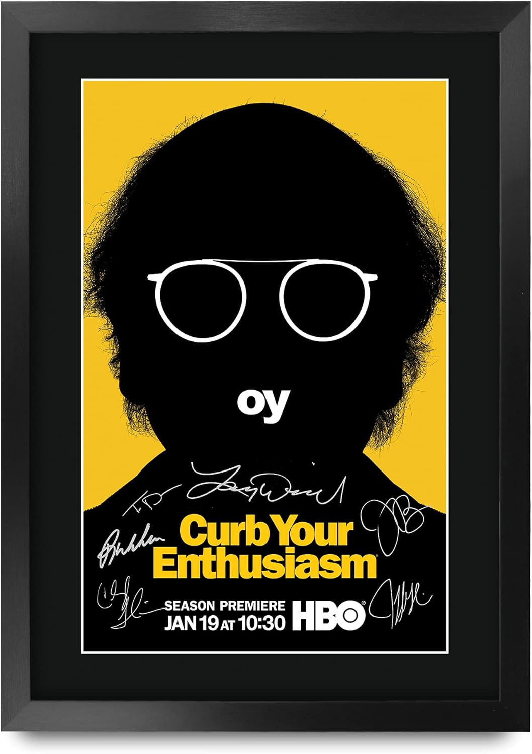 Amazon.com: HWC Trading Curb Your Enthusiasm Larry David 16 x 12 inch ...