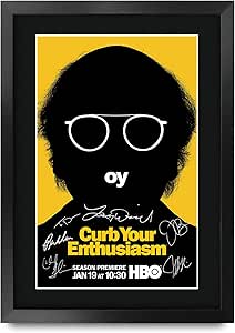 HWC Trading A3 FR Curb Your Enthusiasm Larry David Gifts Printed Signed ...