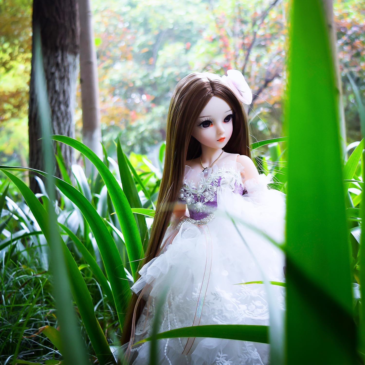 Amazon | EVA BJD 1/3 BJD ドールボール メカニカル ジョイントドール 24インチ プリンセス SD人形 メイクアップ ...