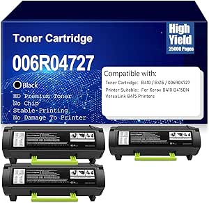 SXLXYOF 006R04727 Cartuchos de tóner para Xerox B410 B415DN VersaLink ...