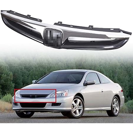 Amazon.com: RainMan S Front Bumper Grille w/Chrome Molding Fit for 2006 ...