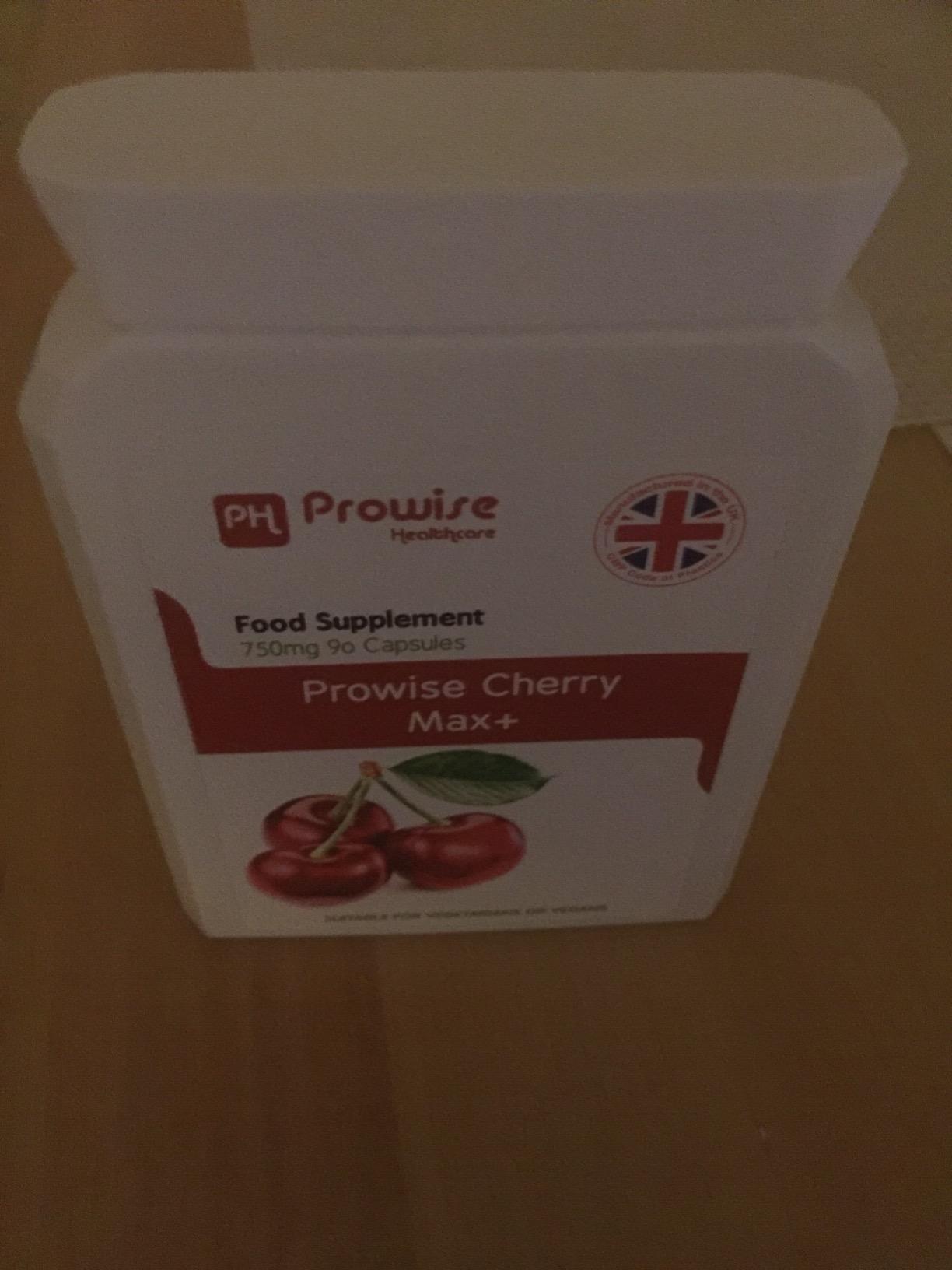 Cherry Max+ 2100mg Montmorency Cherry mit Schwarzkirsche I 90 vegane ...