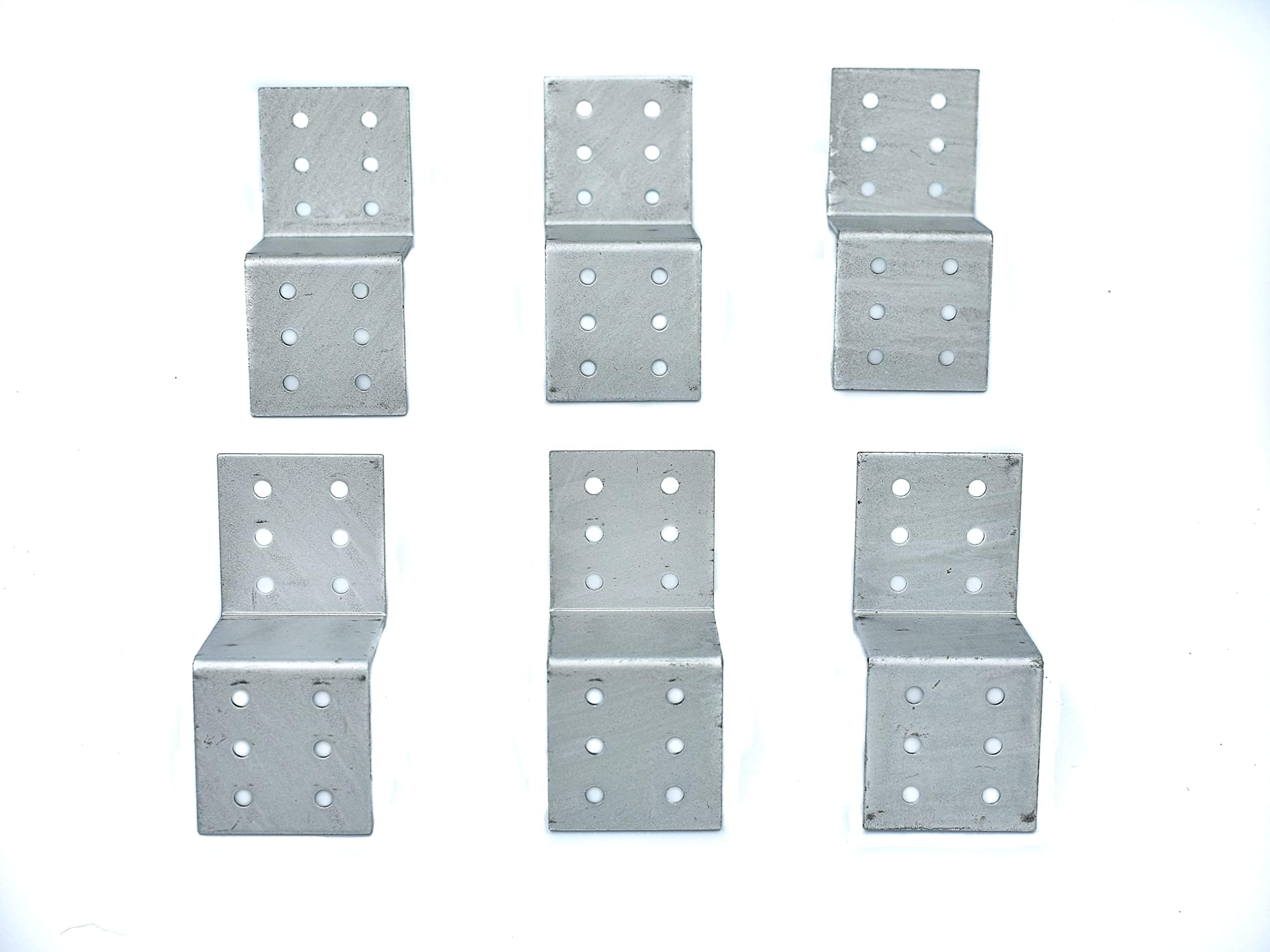 Amazon.com: 12 Pack Aluminum Z Bracket - Long Leg Offset Frame Mounting ...