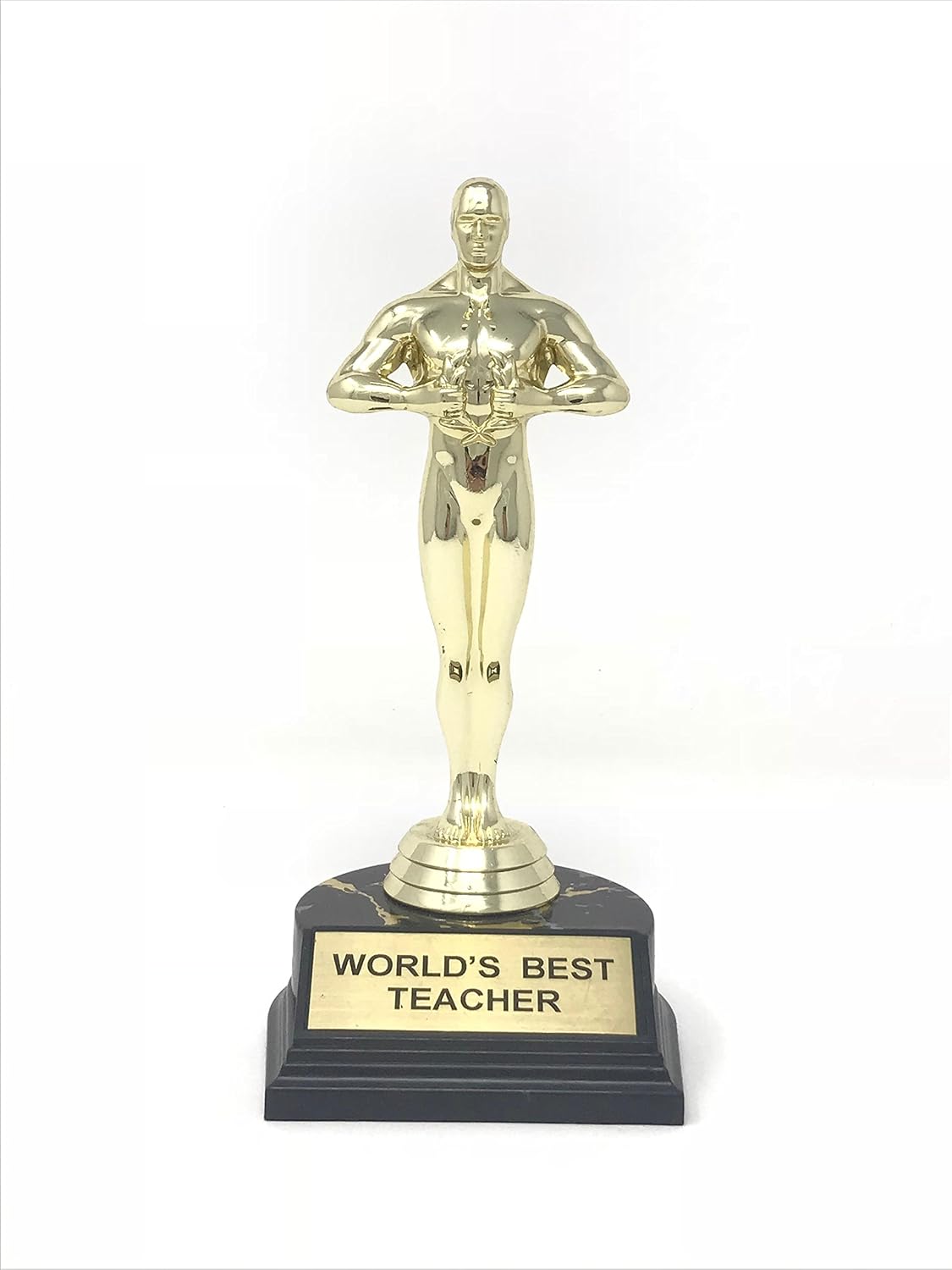 Amazon.com : WORLD'S BEST TROPHY (TEACHER) : Office Products