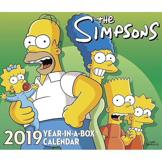 The Simpsons Year-in-A-Box (2019): Year-In-A-Box: 9781635713954: Amazon ...