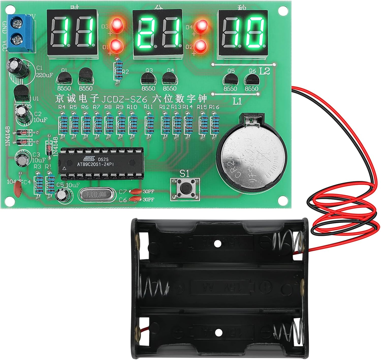 MakerFocus DIY Electronic Clock Module Kit with Morocco | Ubuy