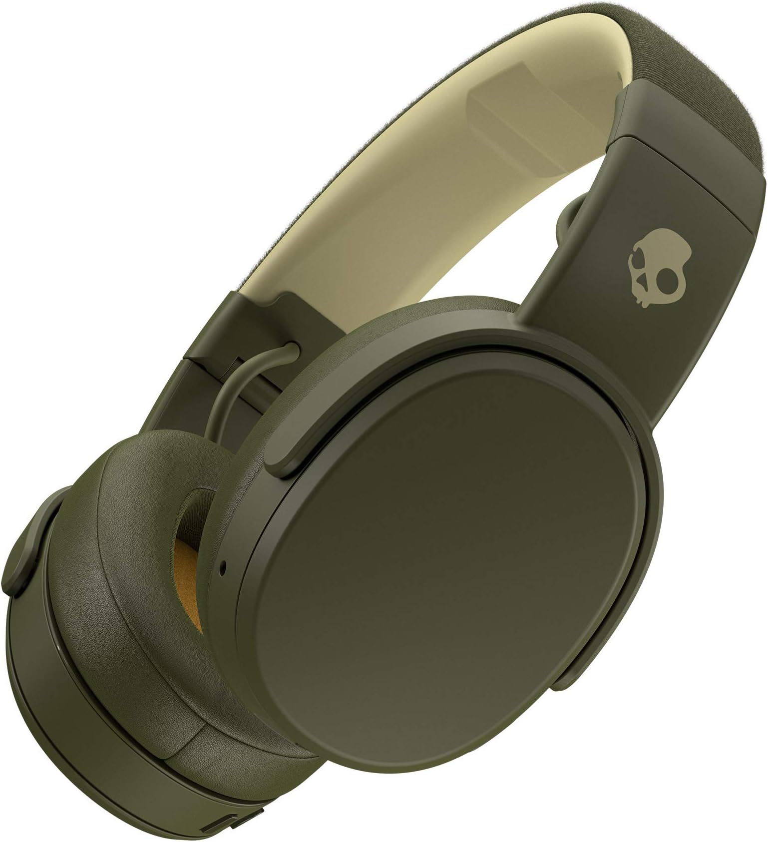 Skullcandy Crusher Wireless Over-Ear Headphone with Mic (Moss/Olive ...