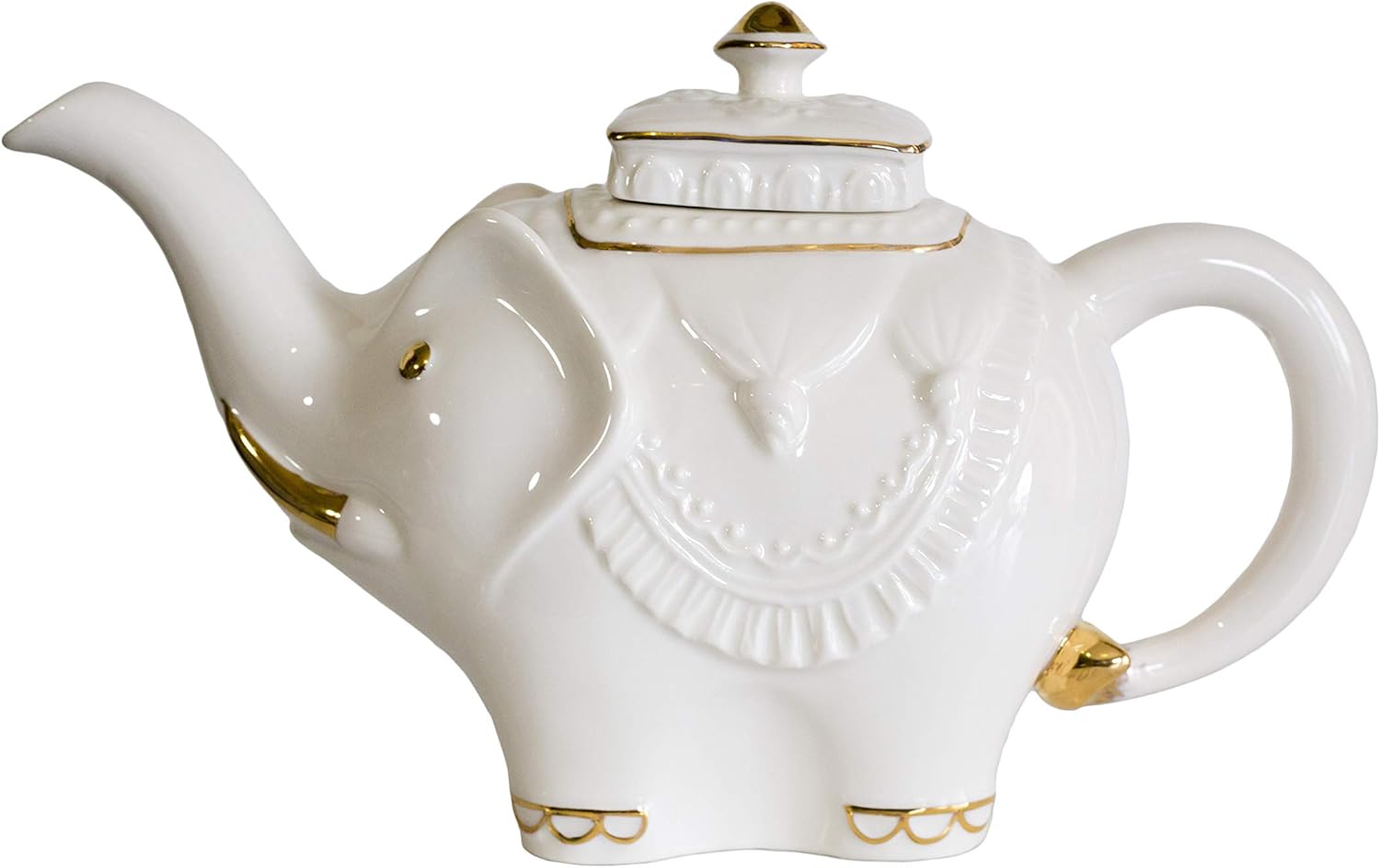 Amazon.com | Jaipur Elephant Porcelain Teapot: Teapots