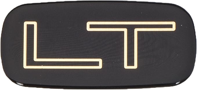 Amazon.com: OEM NEW Side Panel LT Emblem Black Gold 99-07 Silverado ...