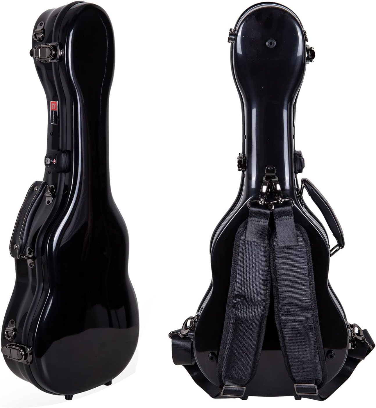 Amazon.com: Crossrock CRF1000TUBK Hardshell Fiberglass Tenor Ukulele ...