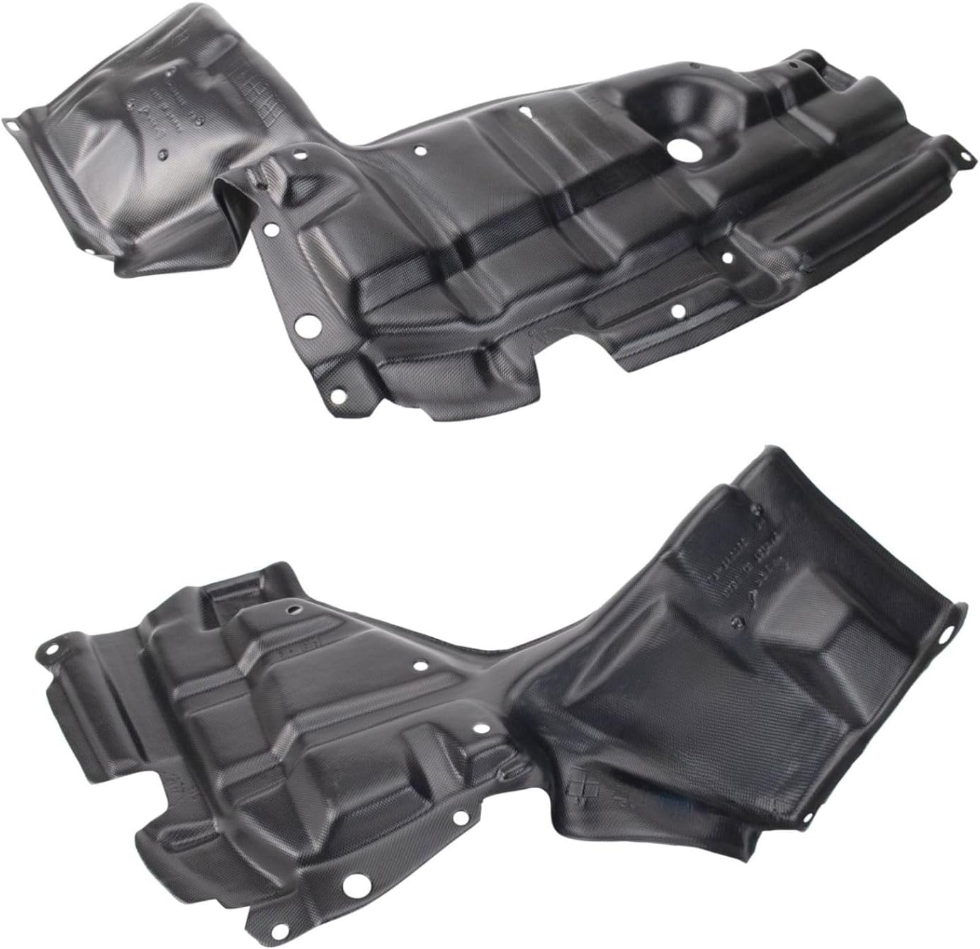 Amazon.com: Driver & Passenger Side Lower Engine Splash Shield ...