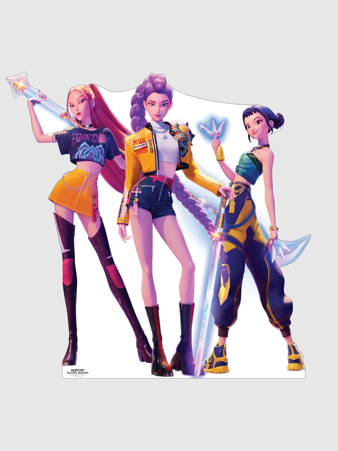 Amazon.com: KPop Demon Hunters Huntrix Cardboard Cutout Standee – Life ...