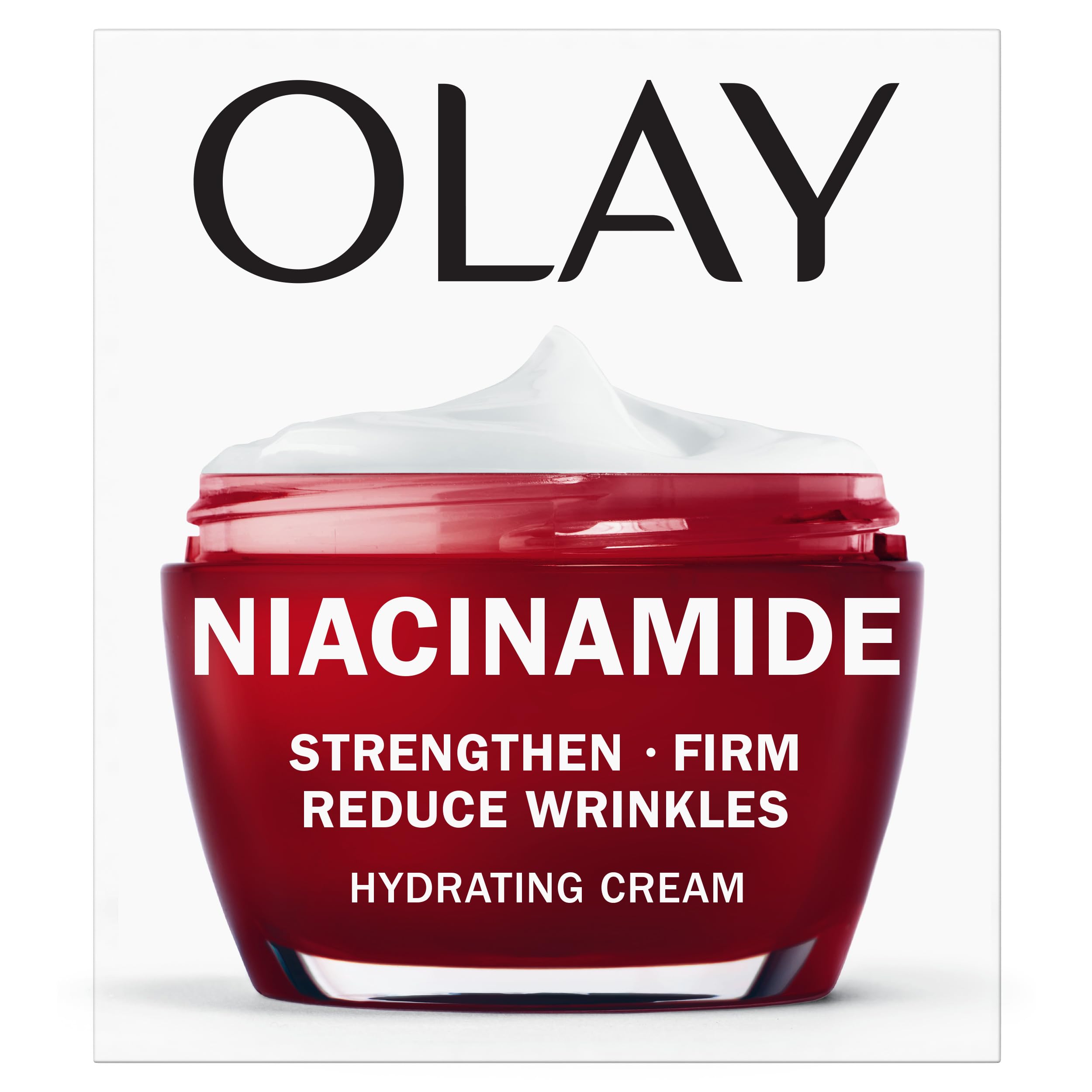 Olay Niacinamide Strengthen - Firm - Reduce Wrinkles Hydrating Cream ...
