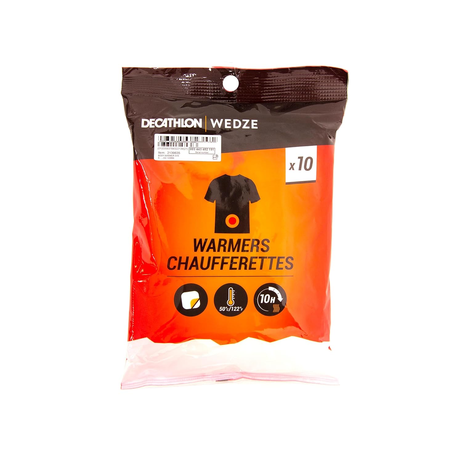 Decathlon Body Warmers | Heat Bag, Pouch, Packet for Unisex Travel ...