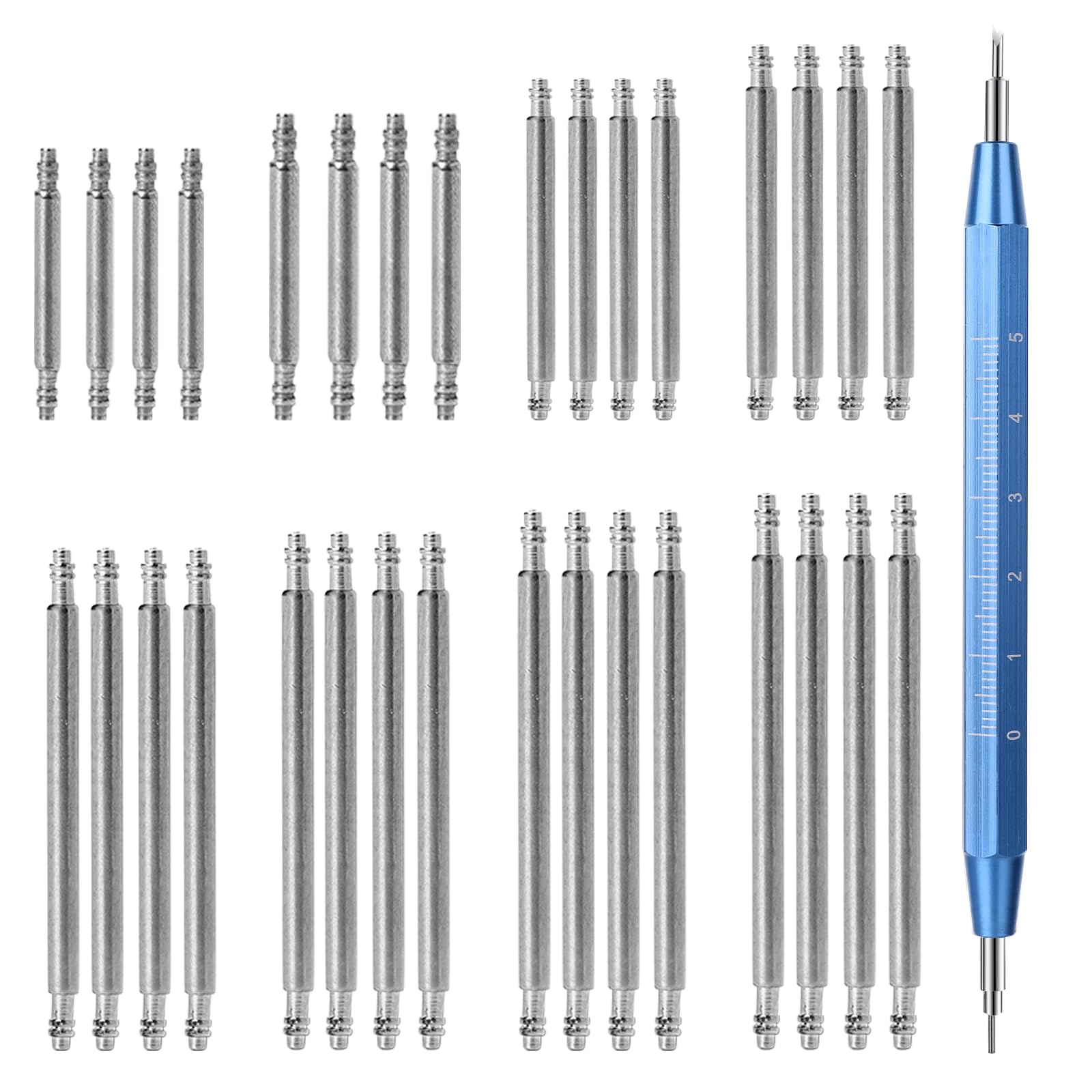 Amazon.com: 32PCS Watch Band Pins Replacement Kit, Watch Repair Kit ...