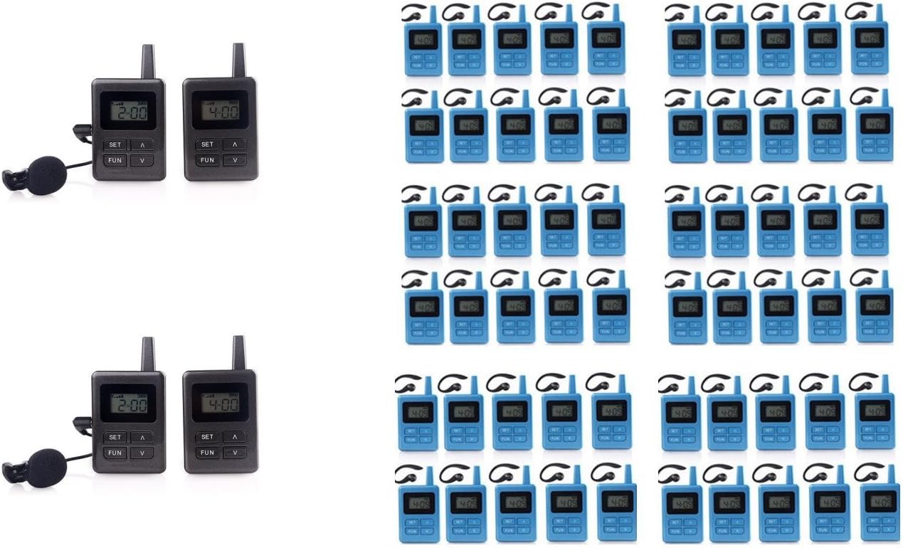 Amazon.com: Wireless Tour Guide System for Tour Guiding Simultaneous ...
