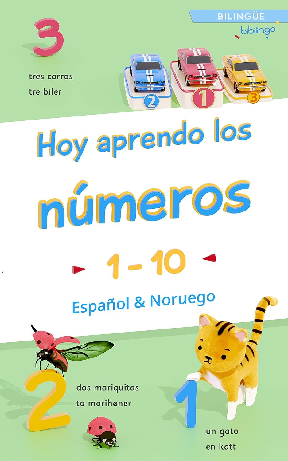 Hoy aprendo los números (Español & Noruego): 1-10 Bilingüe (Spanish ...