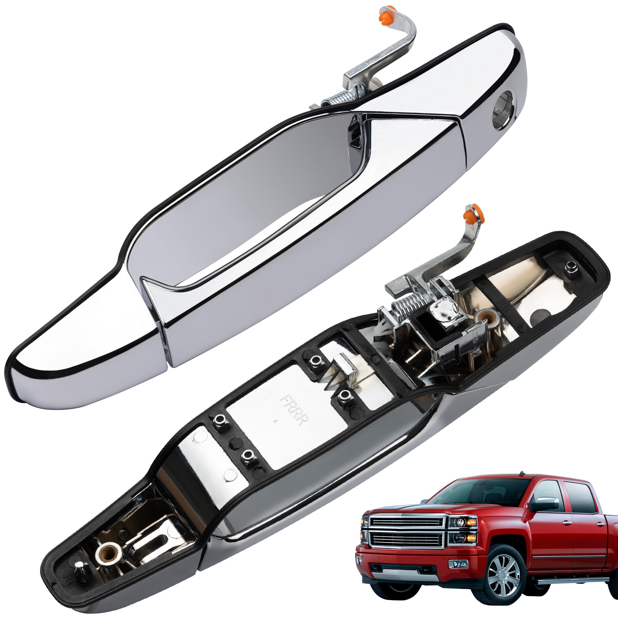 Amazon.com: Avsty Door Handle for Chevy Silverado Suburban Tahoe ...