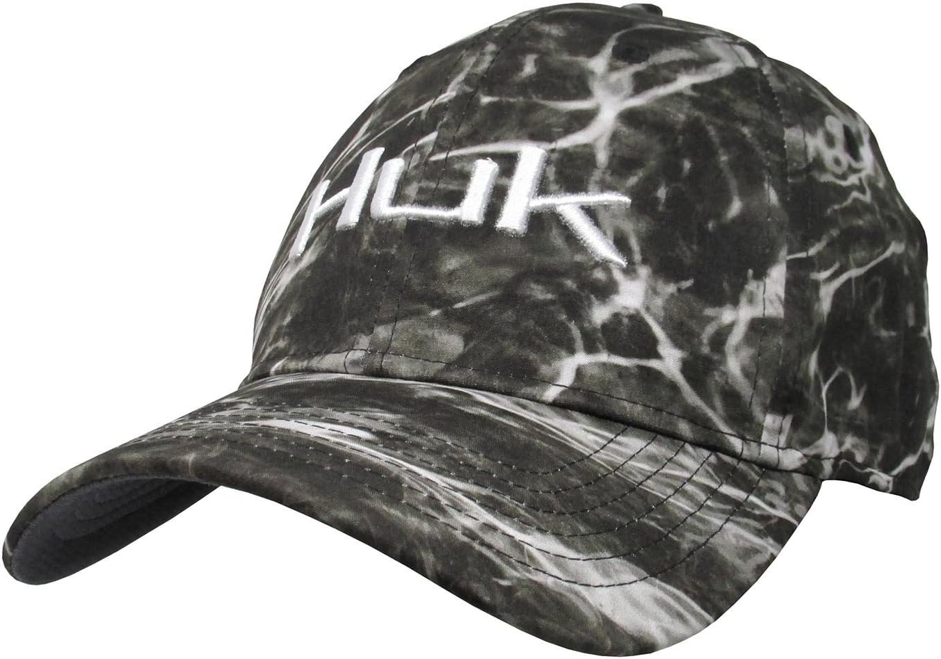 Amazon.com: Huk Men's Stretch Cap, Elements Blacktip, Medium-Large ...