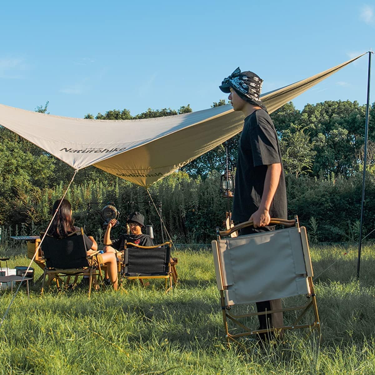 Naturehike MW02 Foldable Camp Chair User Manual