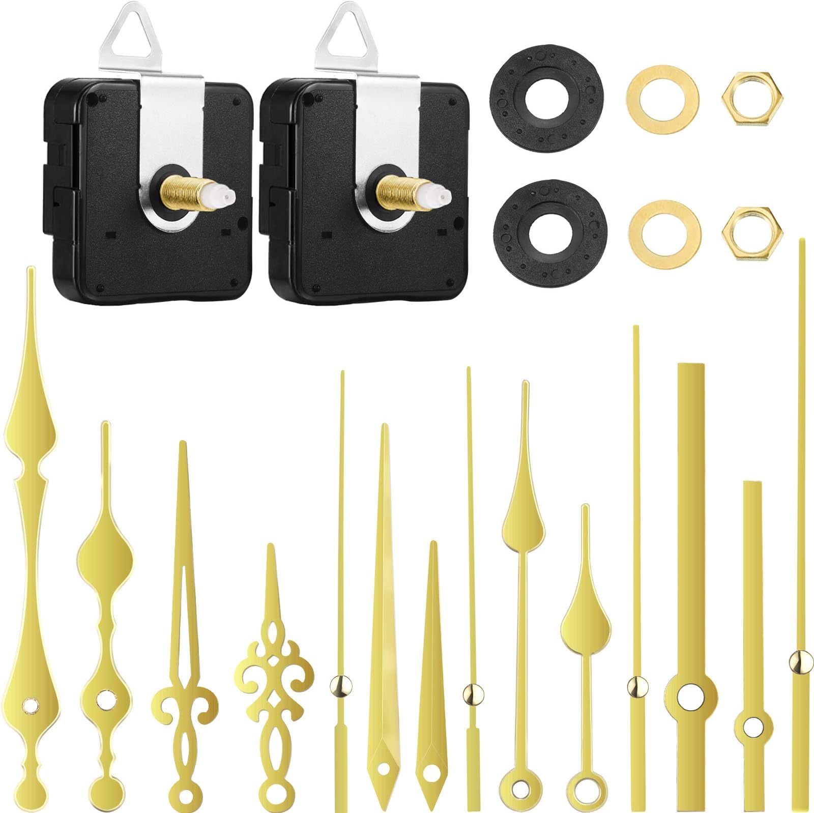 Amazon.com: Walnut Hollow 3 Piece Clock Kit for 3/4-inch Surfaces, Use ...
