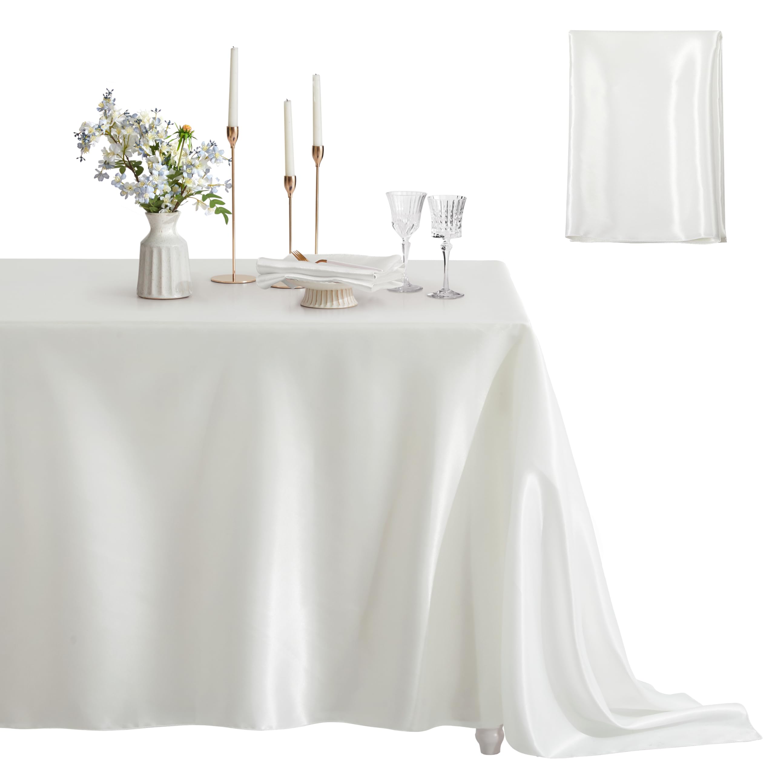 Amazon.com: Counfeisly 1 Pack Rectangle Tablecloth Stain Resistant ...