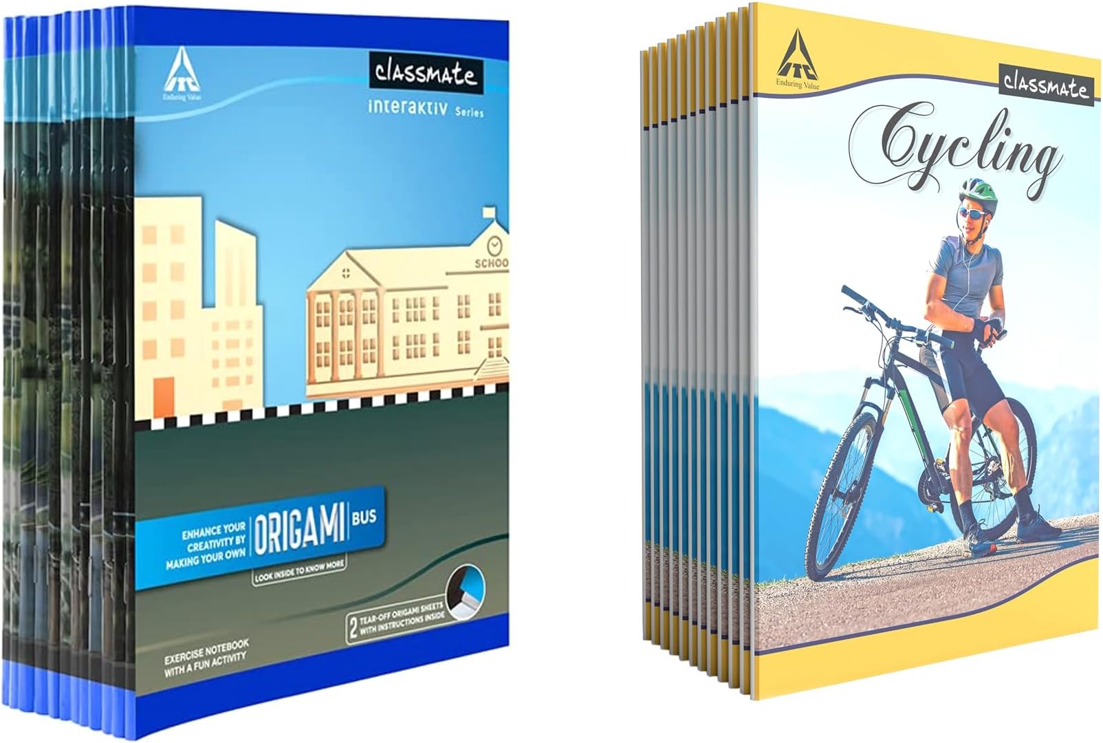 Classmate Origami Notebooks - Single Line, 168 Pages, 240 mm x 180 mm ...