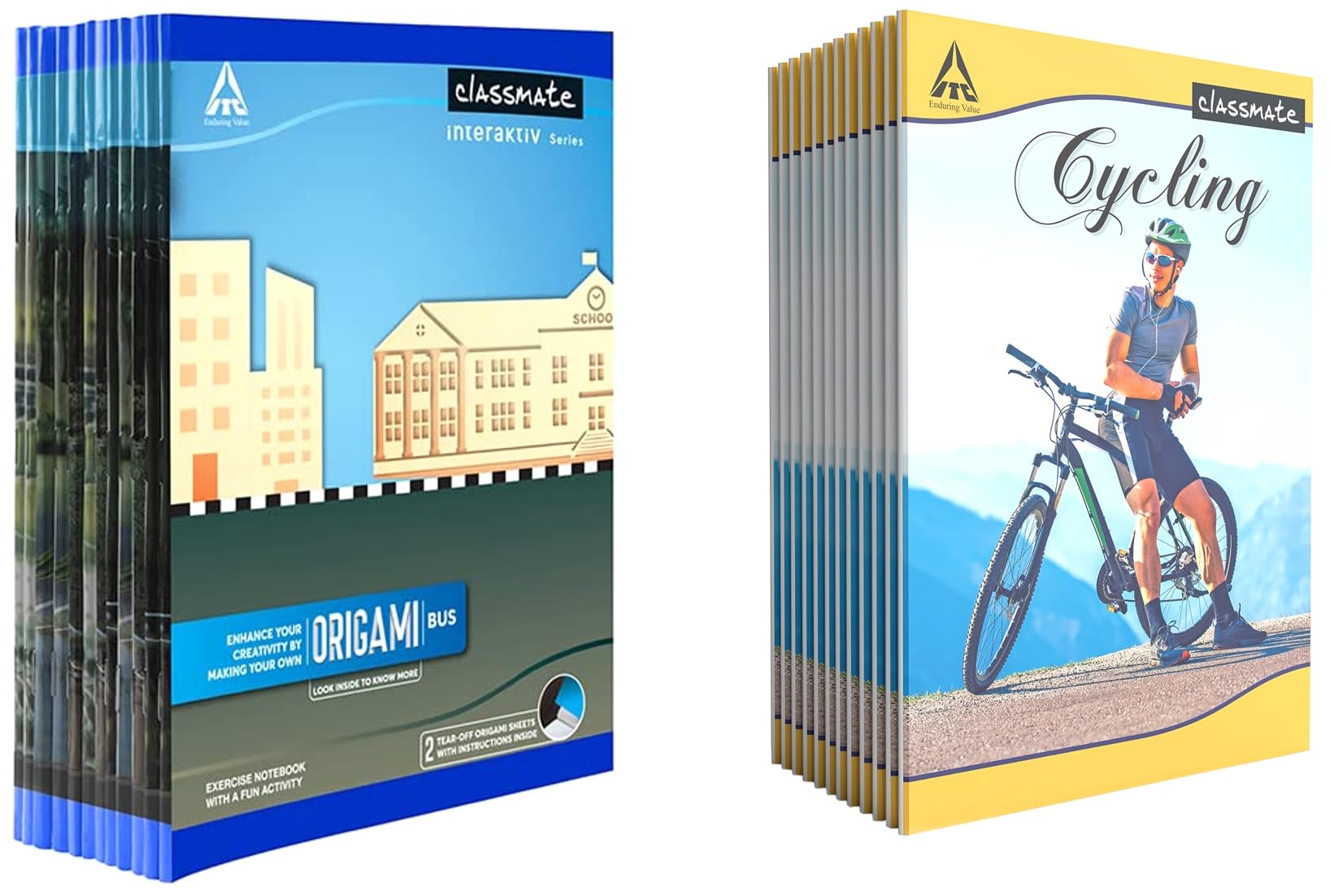 Classmate Origami Notebooks - Single Line, 168 Pages, 240 mm x 180 mm ...