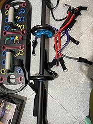 Amazon.com : HOTWAVE Portable Exercise Equipment with 16 Gym ...