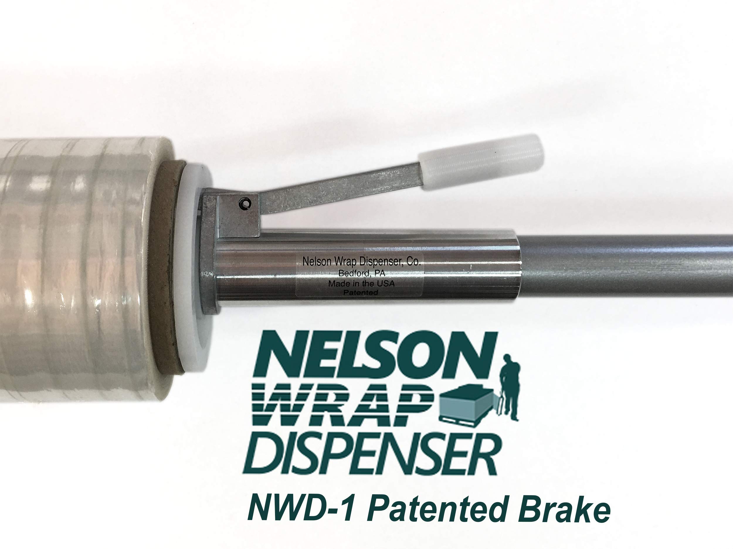 Nelson Wrap NWD-1 Wrap Dispenser, Aluminum, Metallic-Silver, 60 ...