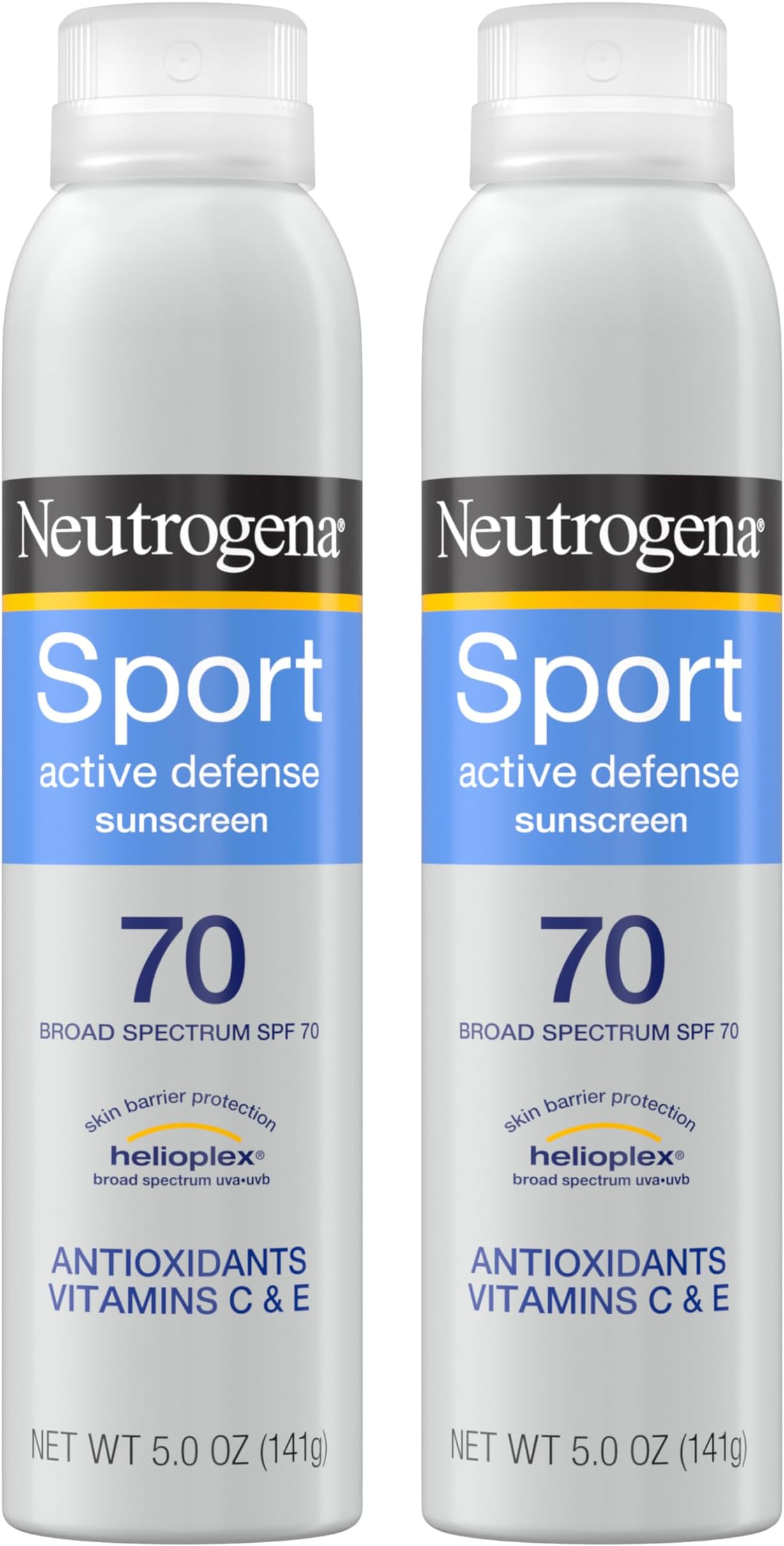 Amazon.com: Neutrogena Beach Defense Water-Resistant Face & Body SPF 70 ...