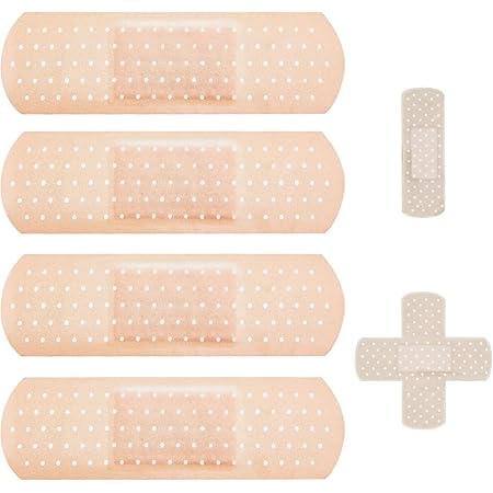 SUPERFINDINGS 6pcs Lustige Pflaster Autoaufkleber, darunter 2pcs PVC ...