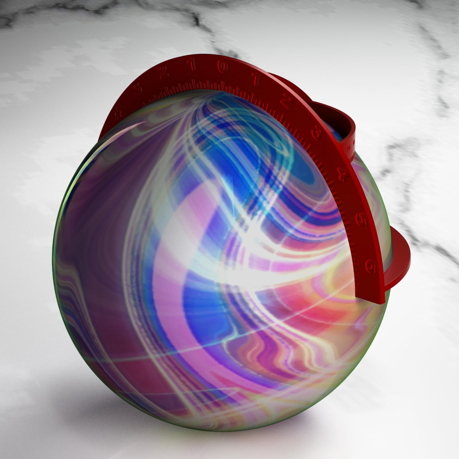 Quarter Scale For Bowling Ball AUTOVIC Bowling Ball Layout Tool - 3D ...